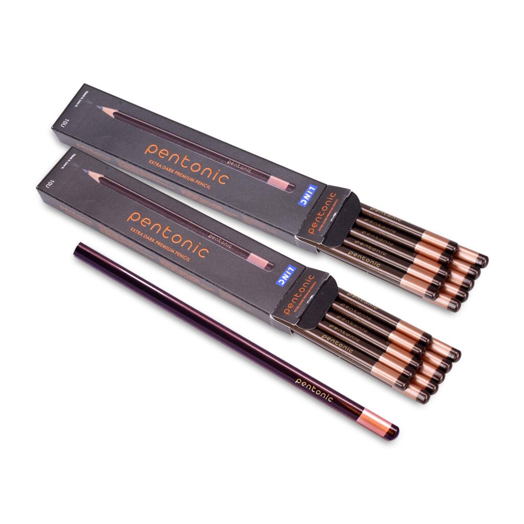 Pentonic HB Pencil - The Unbreakable Choice for Extra Dark Precision