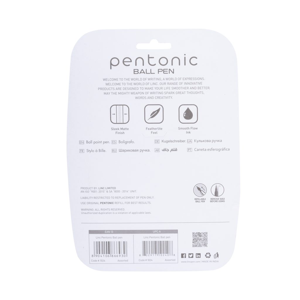 Pentonic Assorted Ball Pen: Turn Writing into an Art Form
