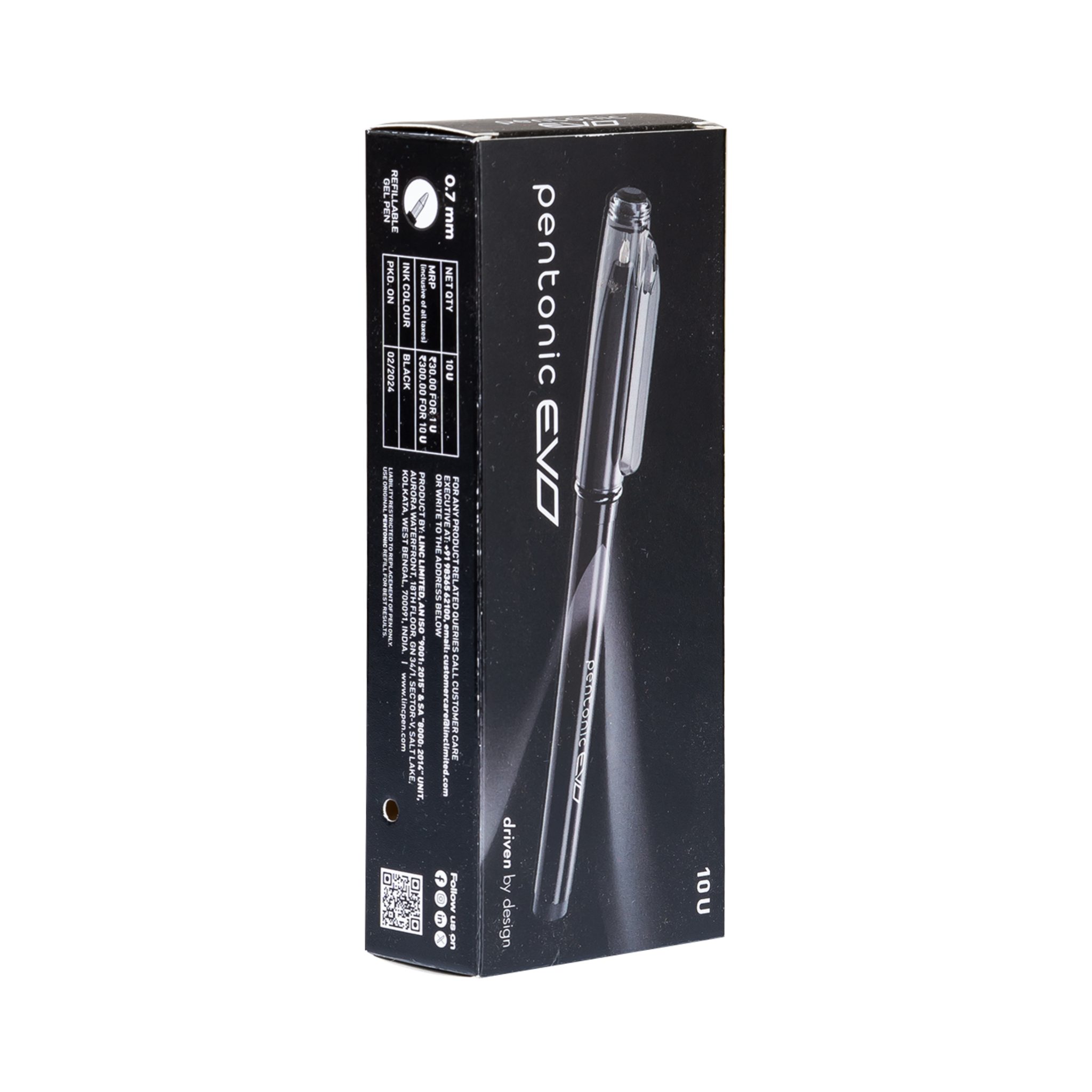 Pentonic EVO Gel Pen: Sleek Design & Comfortable Grip