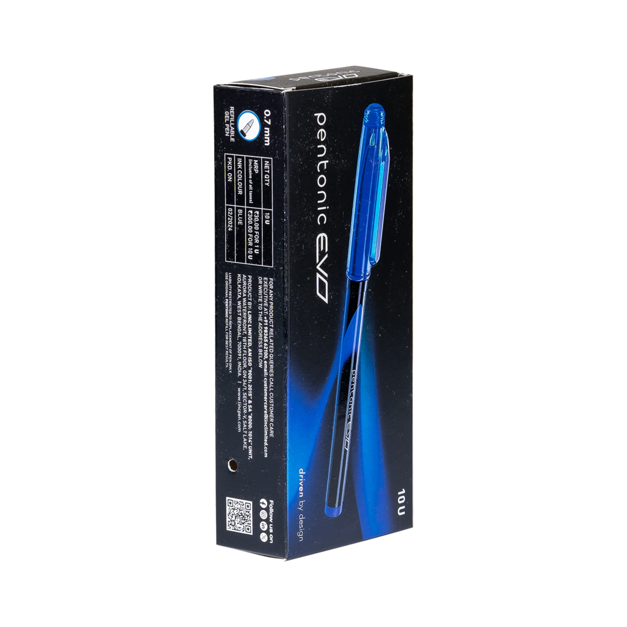 Pentonic EVO Gel Pen: Sleek Design & Comfortable Grip