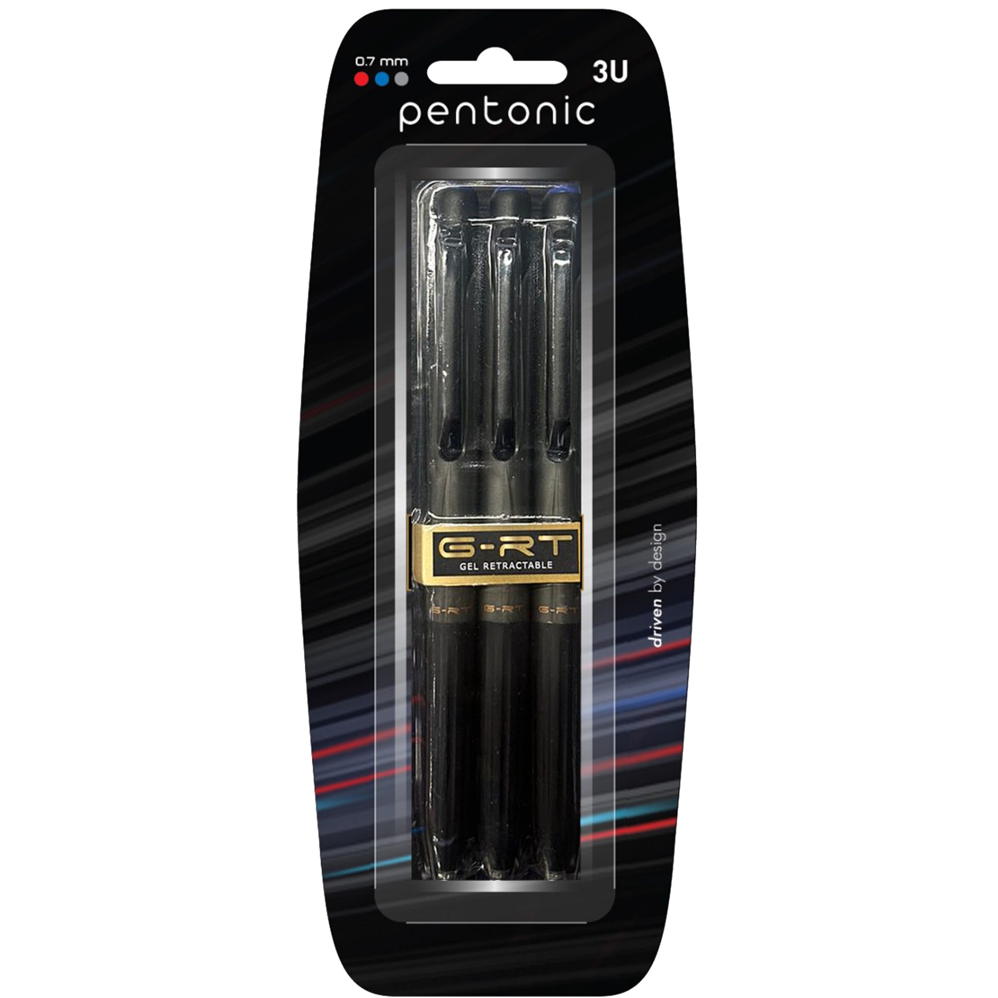 Pentonic GRT Gel Pen: Smudge-Free with Quick-Dry Ink