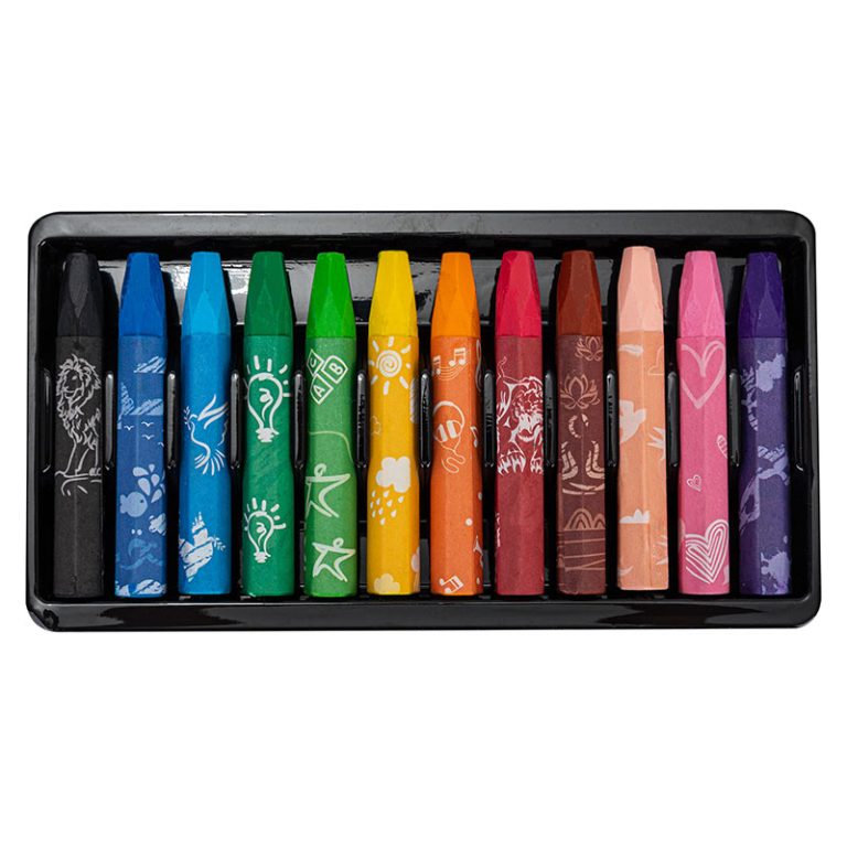 Deli's WC20100 12 Pack Oil Pastel Colors - Linc Limited